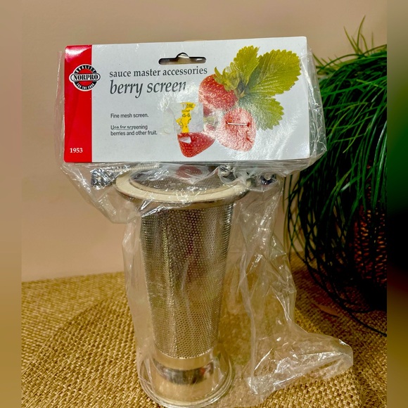 Norpro | Kitchen | Norpro Berry Screen Sauce Master Accessory | Poshmark